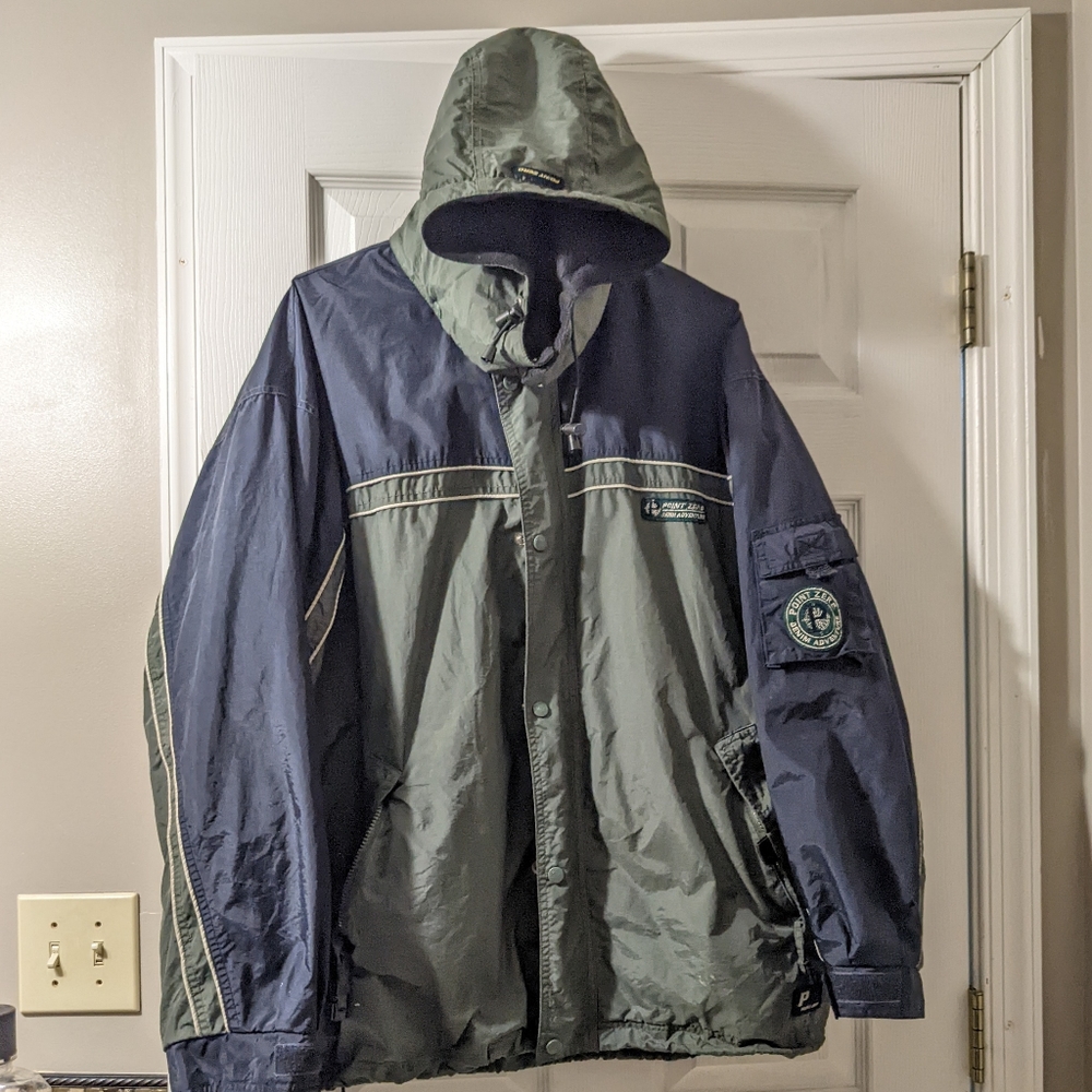 Vintage Point Zero Weather Proof Dual Men's Fleece Li… - Gem